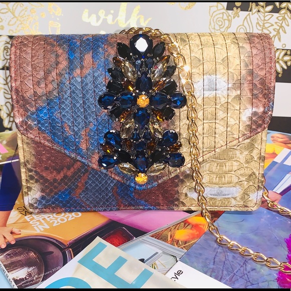 Sondra Roberts | Bags | Be Dazzled Embezzlement Bag By Sandra Roberts ...